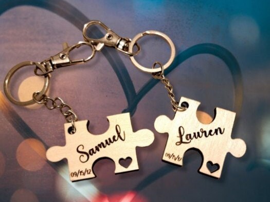 Valentines Day Card Svg Couples Keychains Svg We Fit - Etsy