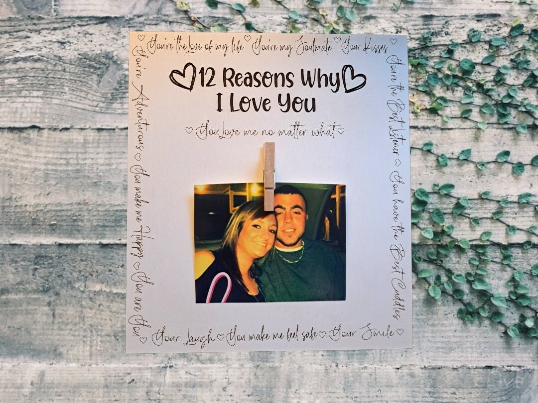 12 Reasons Why I Love You Sign Svg, Reasons Why I Love You Svg, Picture ...