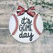 It's Game Day Sign Svg, Baseball Sign Svg, Softball Sign Svg, Baseball ...
