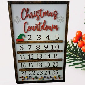 Christmas Countdown Svg, Christmas Sign Svg, Advent Svg, Merry ...