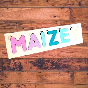 Name Puzzle SVG / Kids Name Puzzle SVG / Alphabet Puzzle/ Learning ...
