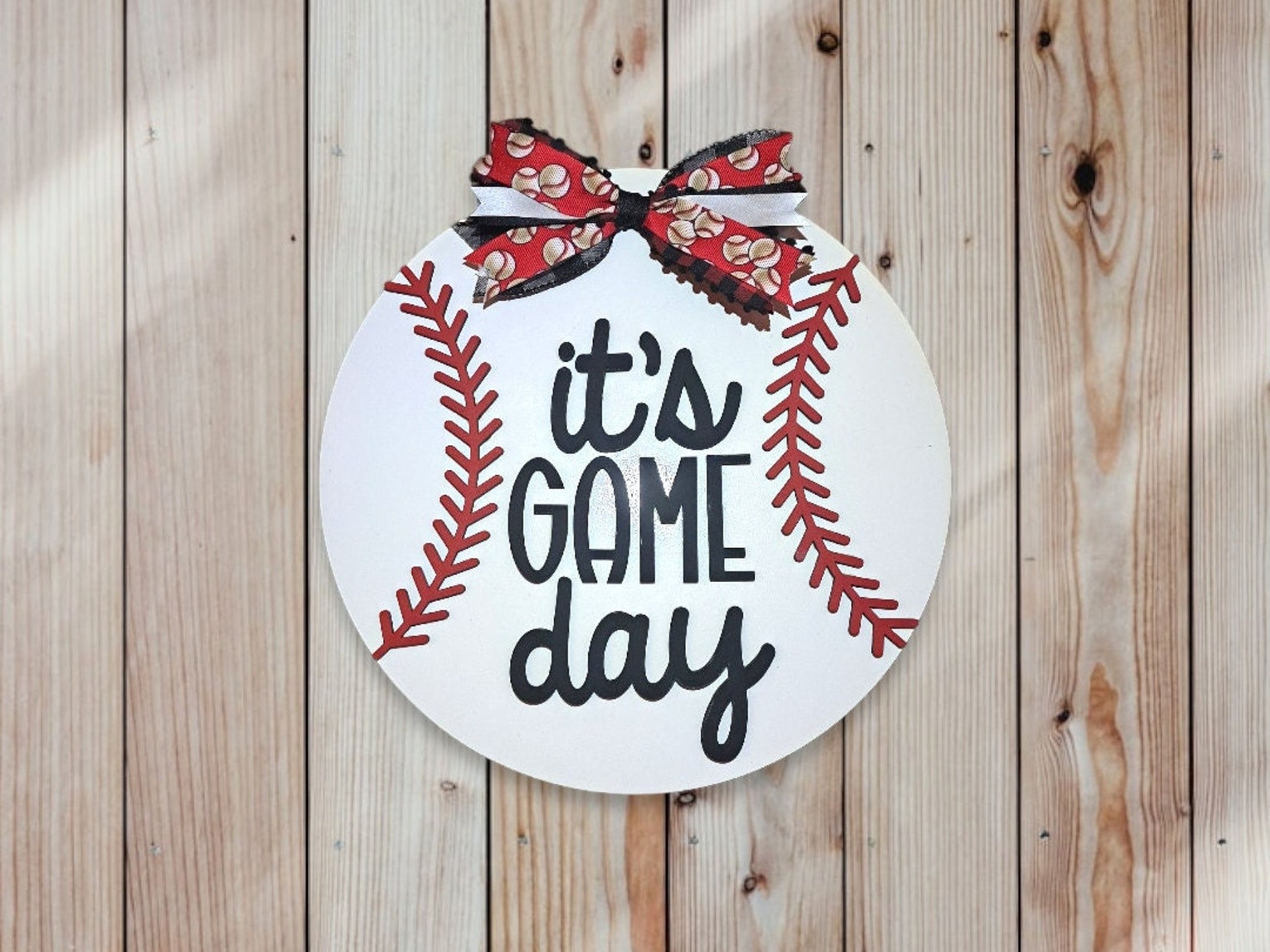 It's Game Day Sign Svg, Baseball Sign Svg, Softball Sign Svg, Baseball ...