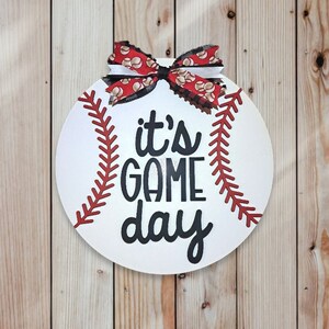 It's Game Day Sign Svg, Baseball Sign Svg, Softball Sign Svg, Baseball ...
