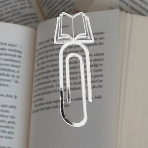 Paperclip Bookmark Bundle Svg, Laser Bookmark Svg, Bookmark Svg, Book Lover Files, Book Svg ...
