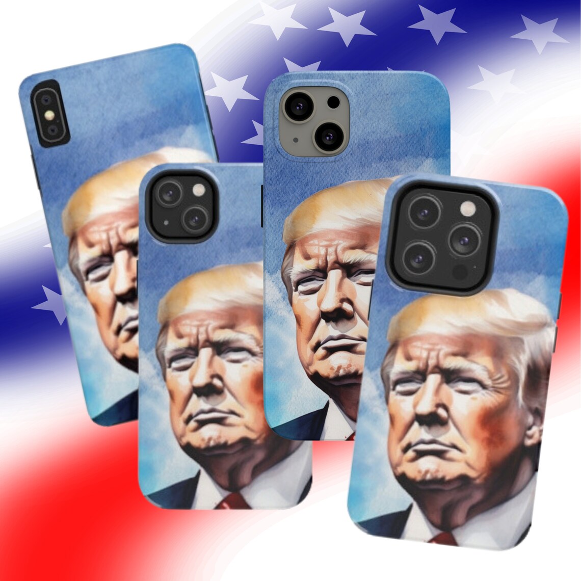 Trump 2024 MAGA Patriot iPhone Case , Show Your Republican Pride, Make ...