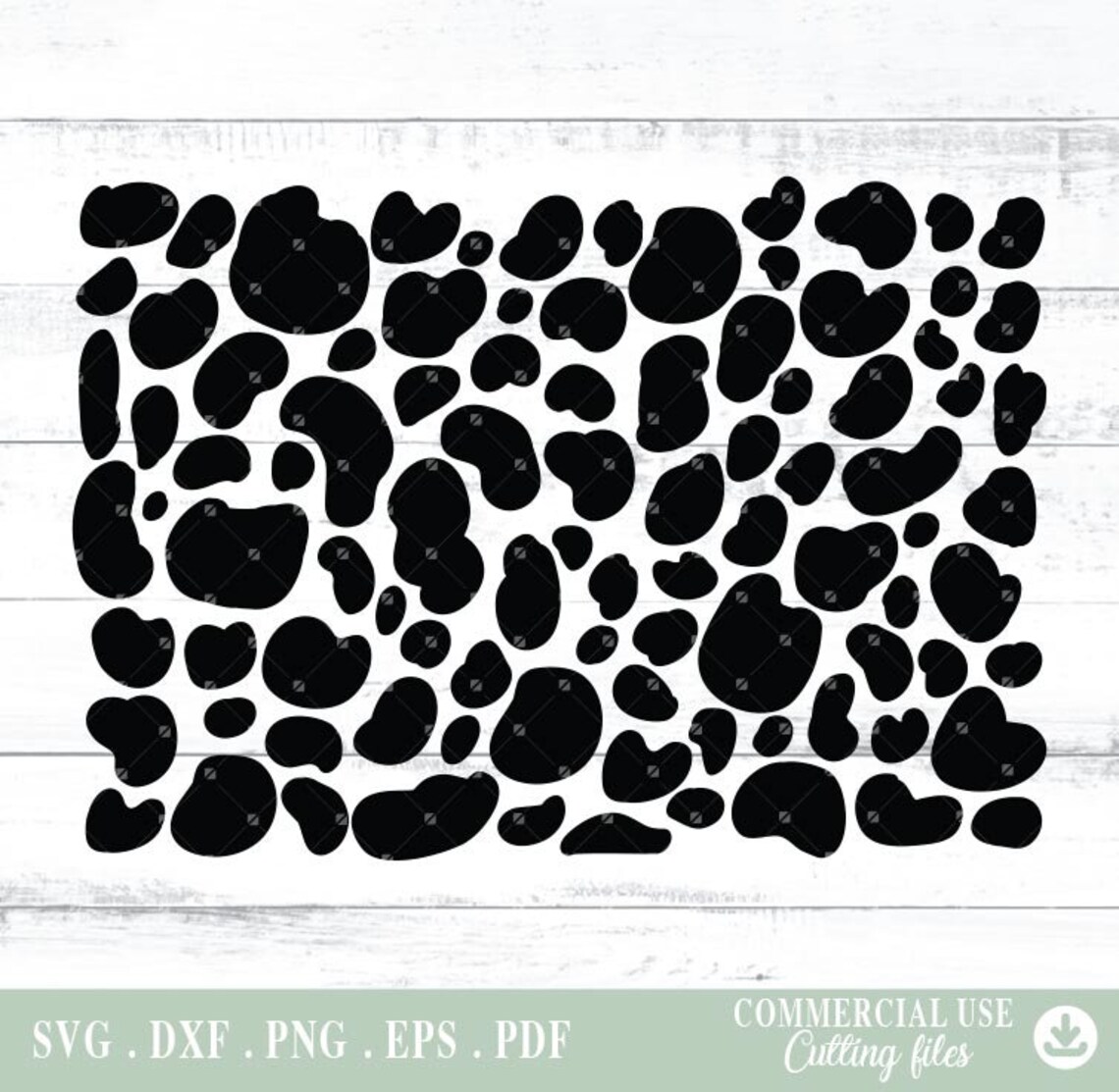 Cow Pattern Svg Cow Print Pattern Svg Seamless Print Png - Etsy