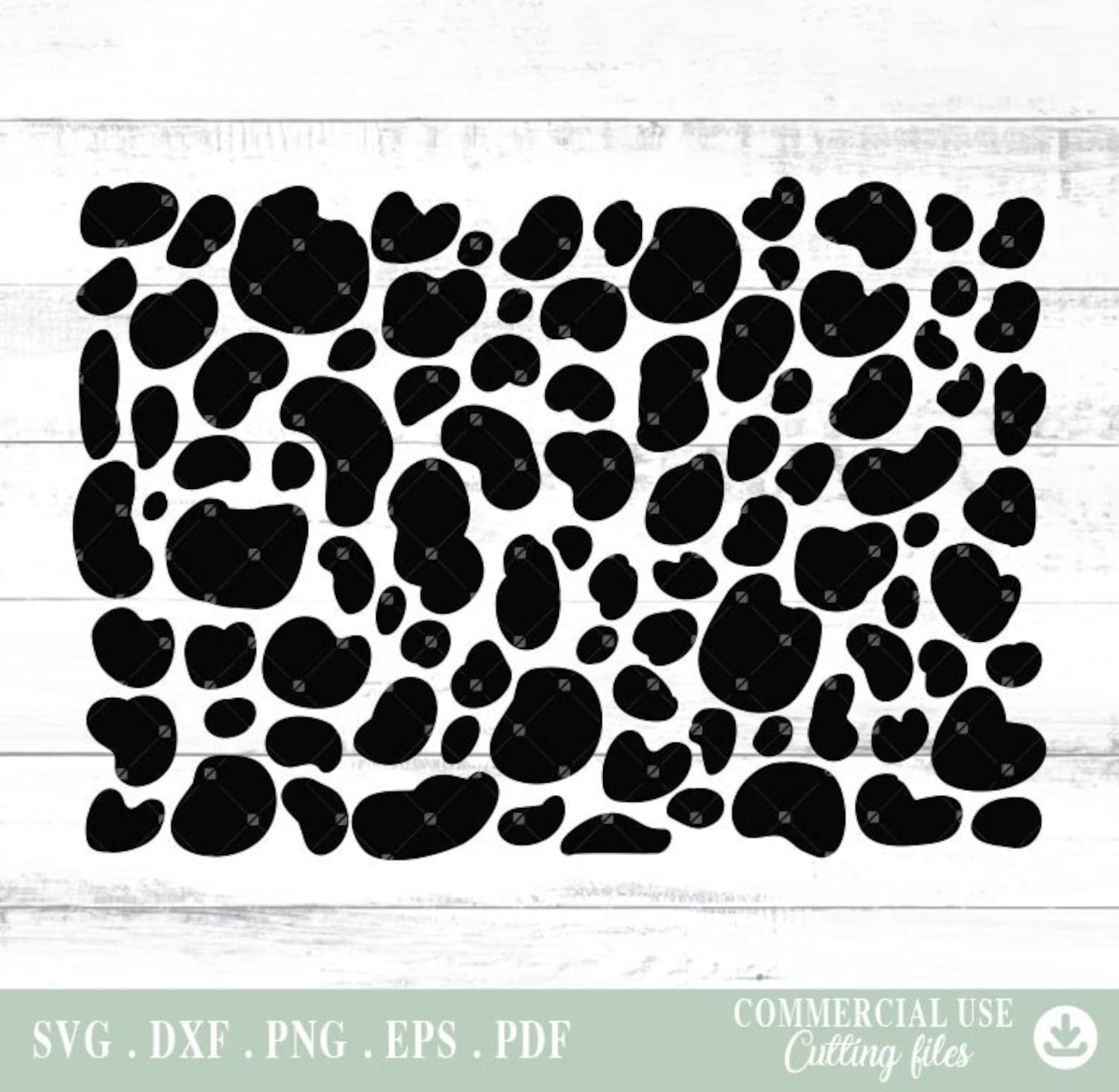 Cow Pattern Svg Cow Print Pattern Svg Seamless Print Png - Etsy