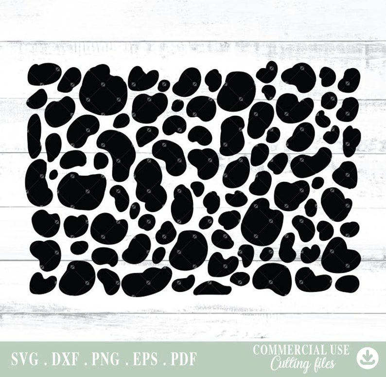 Cow Pattern Svg Cow Print Pattern Svg Seamless Print Png - Etsy
