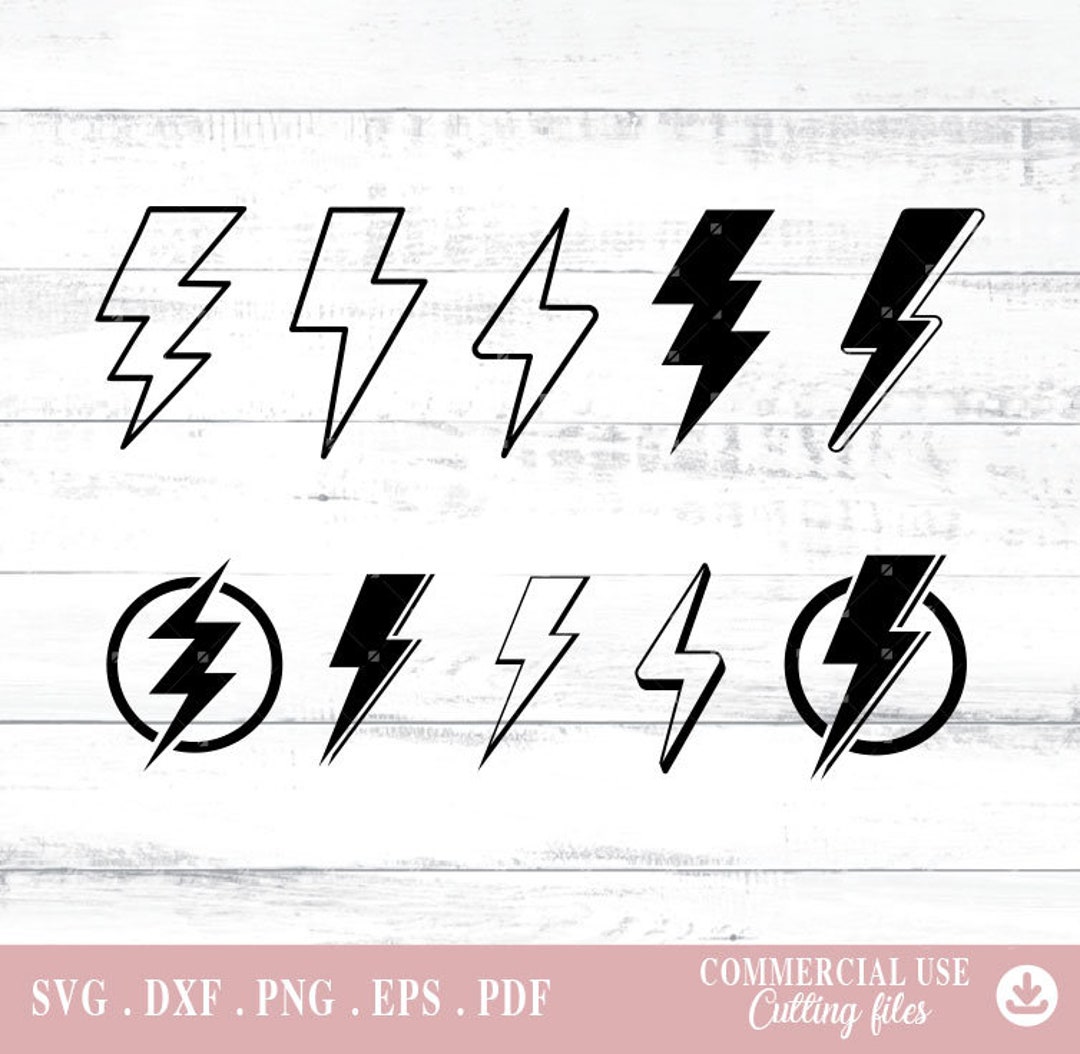 Flash Svg Bundle, Lightning Svg, Lightning Bolt Svg, Flash Svg,digital ...