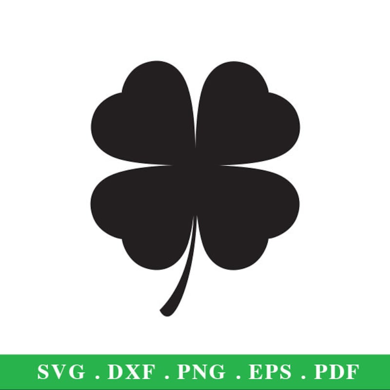 Four Leaf Clover Svg - Etsy