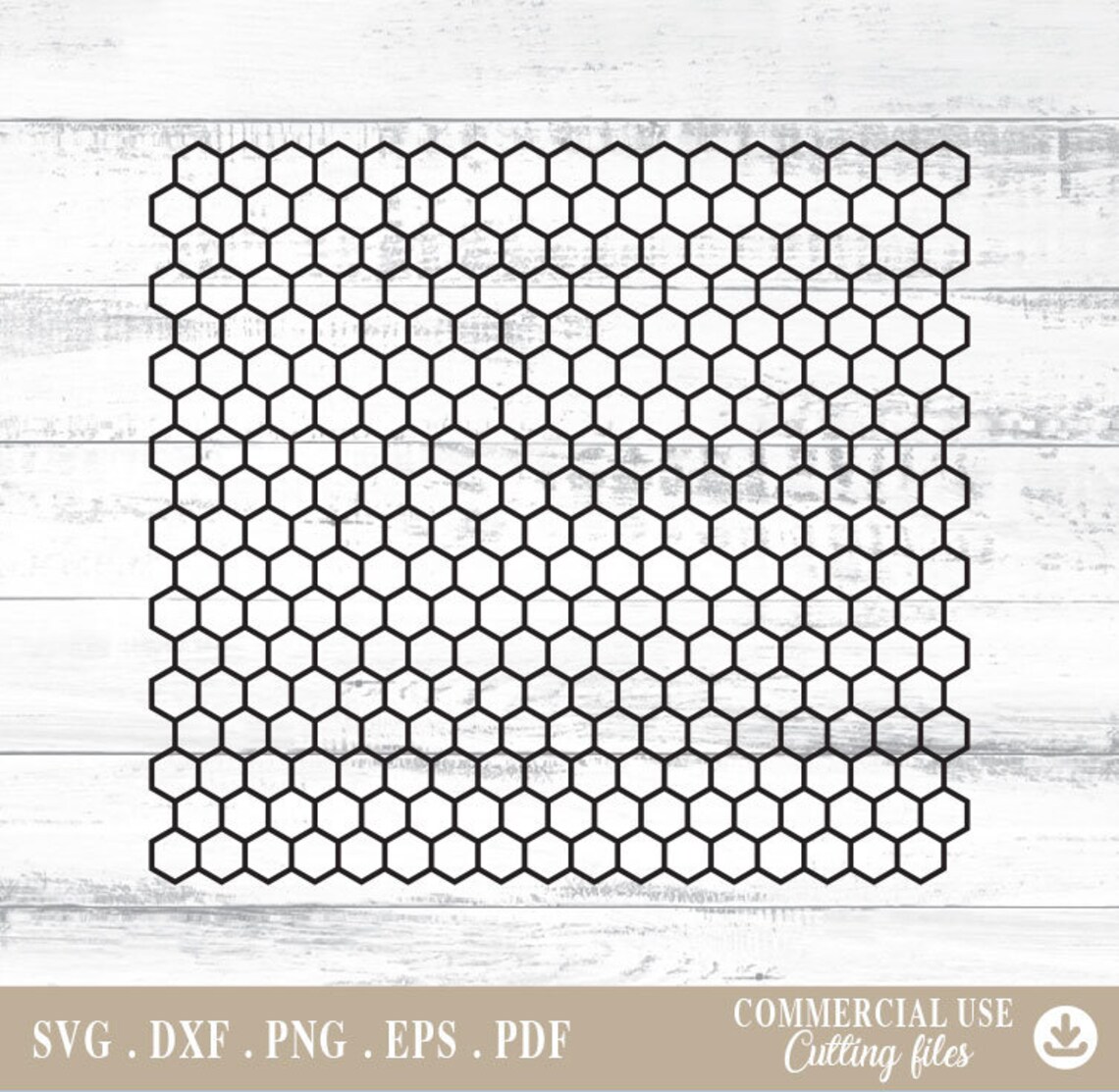 Seamless Honeycomb Pattern Svg, Honeycomb Svg, Svg for Shirts, Svg ...