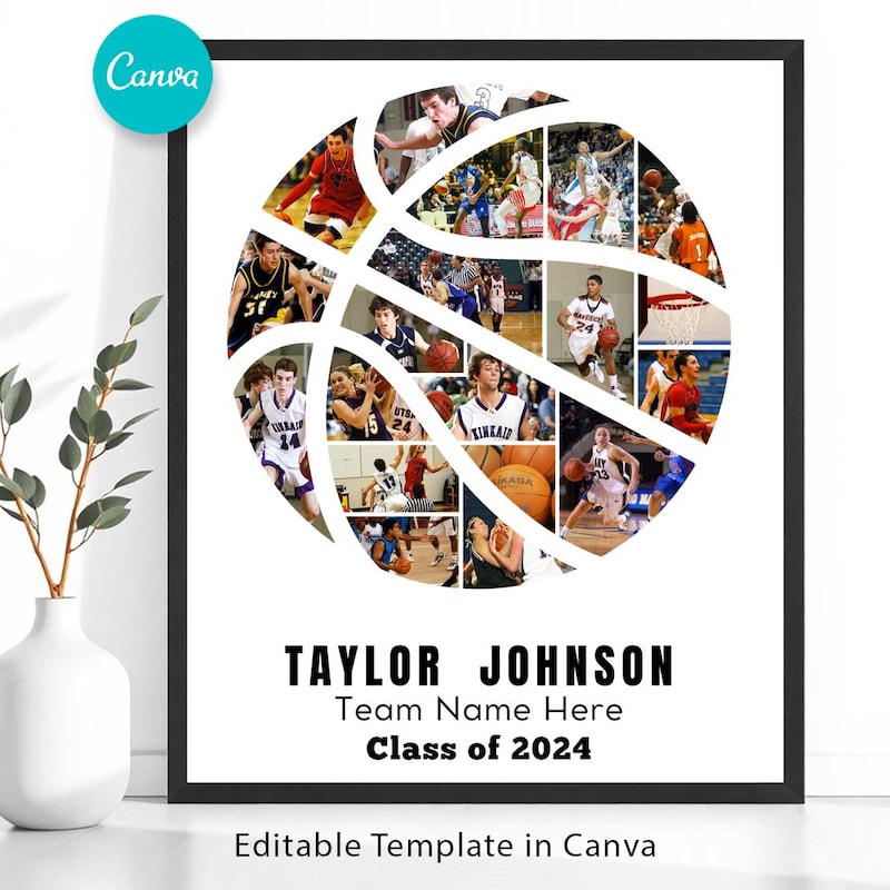 Collage for Basketball - Etsy