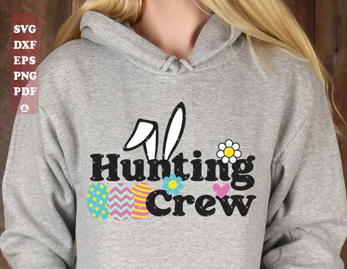 Egg Hunting Crew Easter SVG Hunting Crew SVG Easter Egg Hunt - Etsy