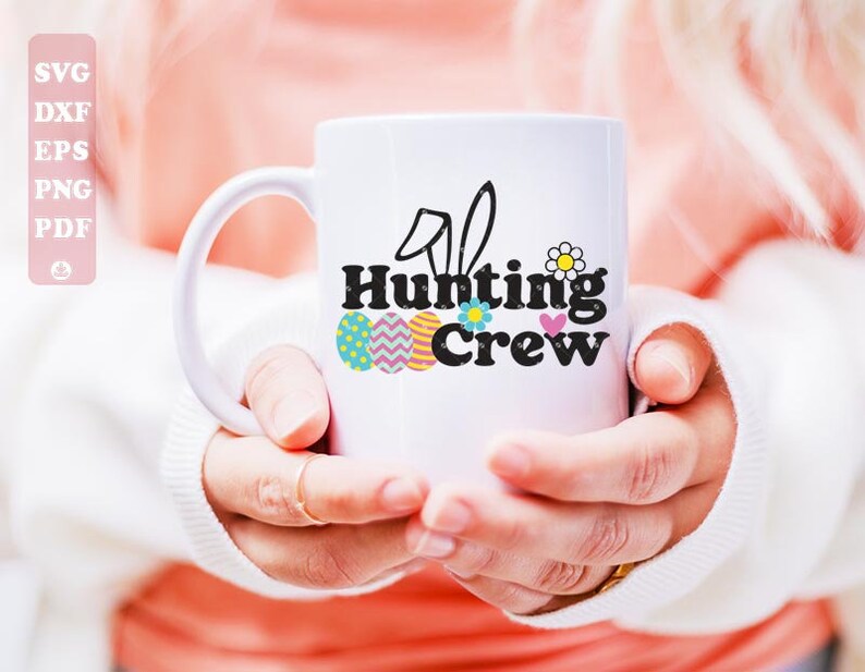 Egg Hunting Crew Easter SVG Hunting Crew SVG Easter Egg Hunt - Etsy