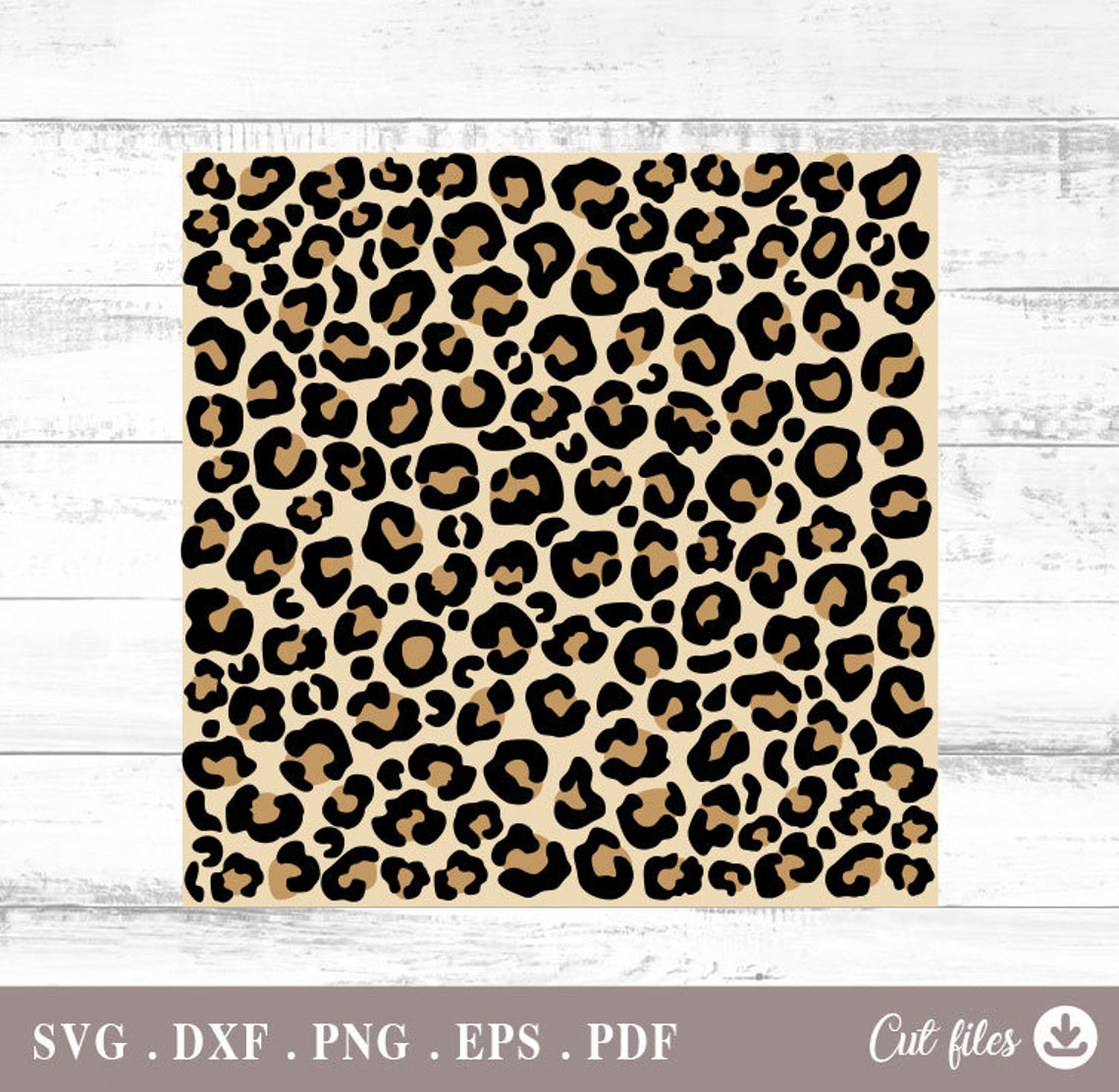 Leopard Pattern Svg Animal Pattern Svg Repeating Pattern - Etsy
