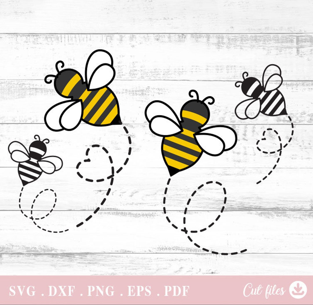 Biene Svg Plotterdatei, Biene Svg, Bienen Plotterdatei, - Etsy.de