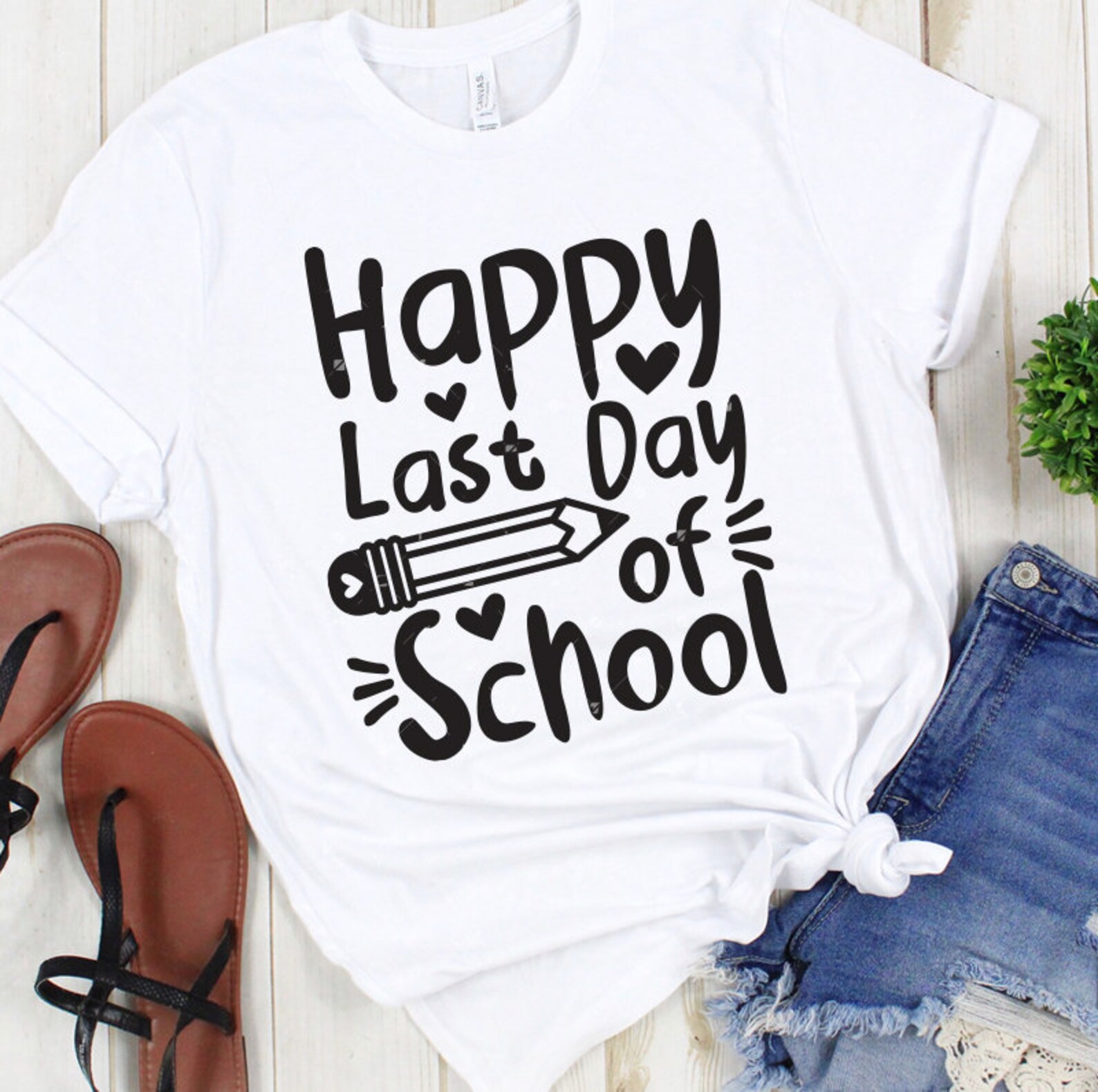 Happy Last Day of School SVG Summer Break Svg End of School - Etsy