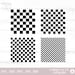 Checkerboard Seamless Pattern Svg, Checkered Vector, Seamless Checkered ...