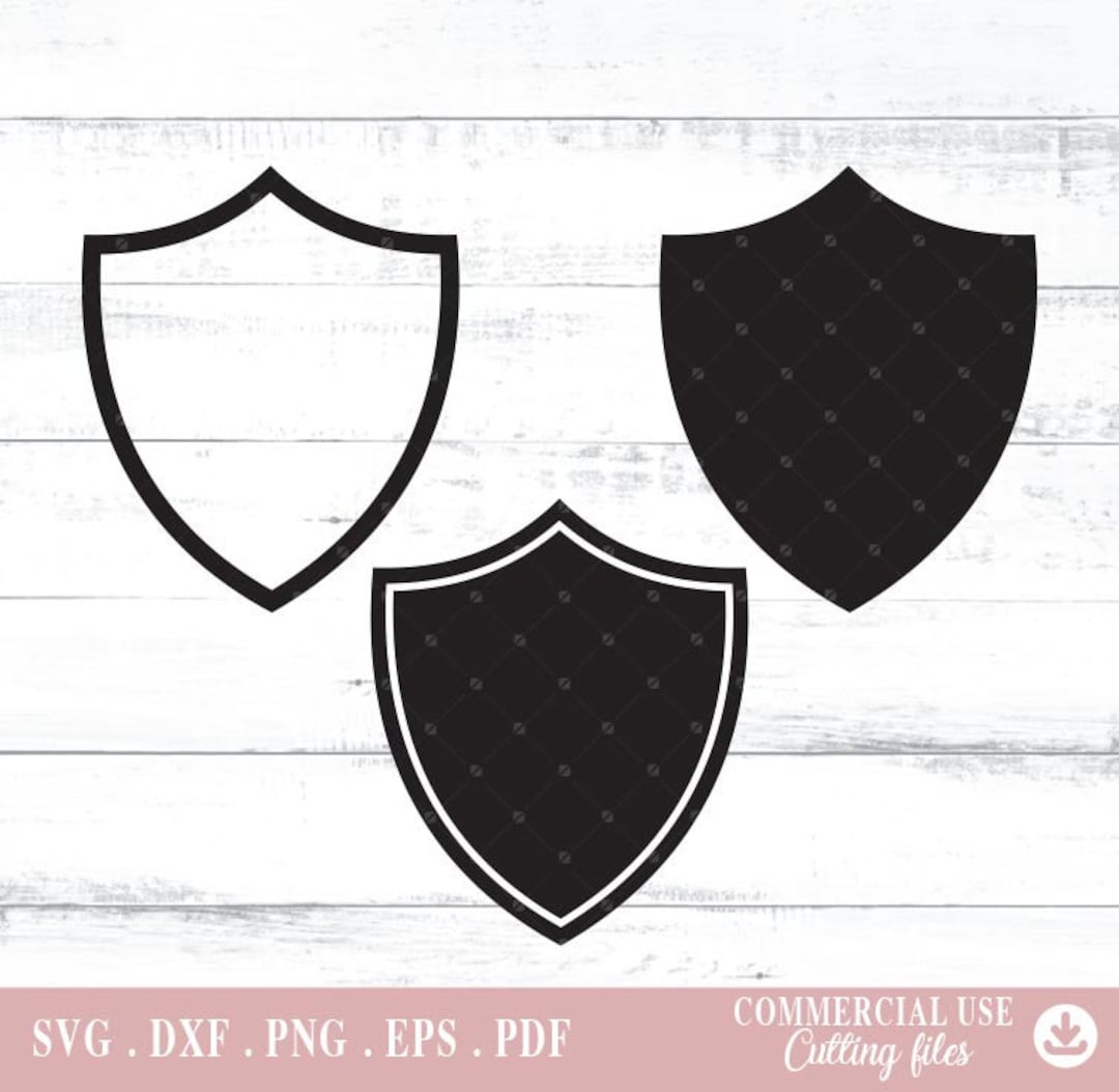 Shield Svg, Shield Clipart, Svg Cut Files for Cricut - Etsy