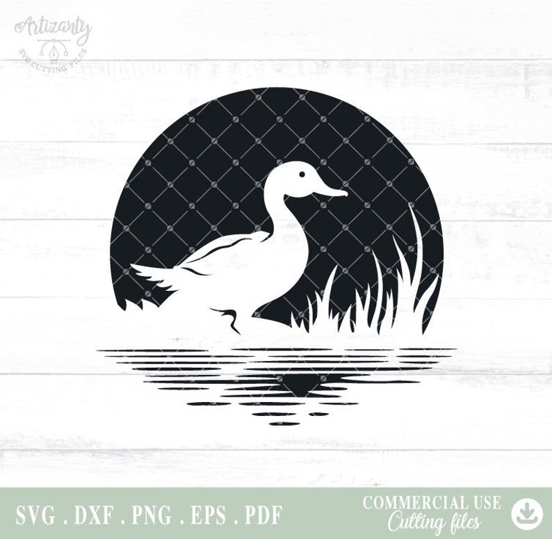 Ducks Silhouette Svg Ducks Design SVG Duck Hunting Svg - Etsy