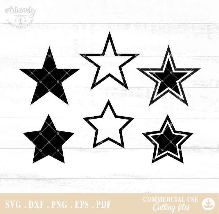Star Svg Bundle Stars Svg Stars Bundle Commercial Use Svg - Etsy