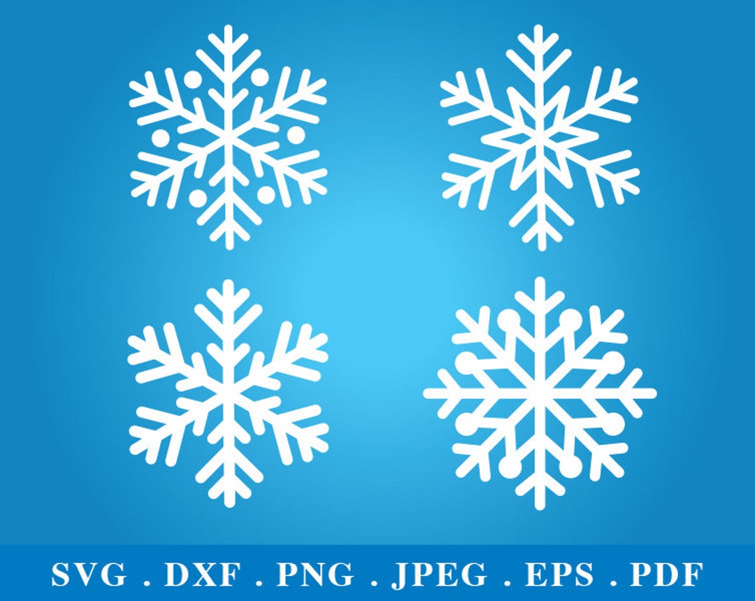 Snowfalkes Svg, Snowflakes Winter, Flakes Winter Svg, for Cricut ...