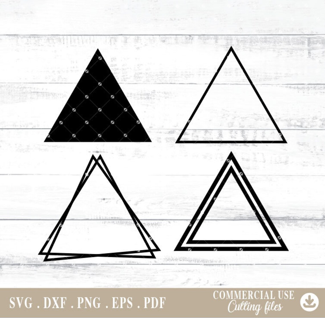 Triangle Frame Svg Triangle Shapes Svg Triangle Clipart - Etsy UK