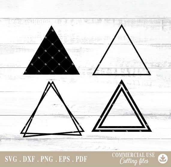 Triangle Objects Clipart