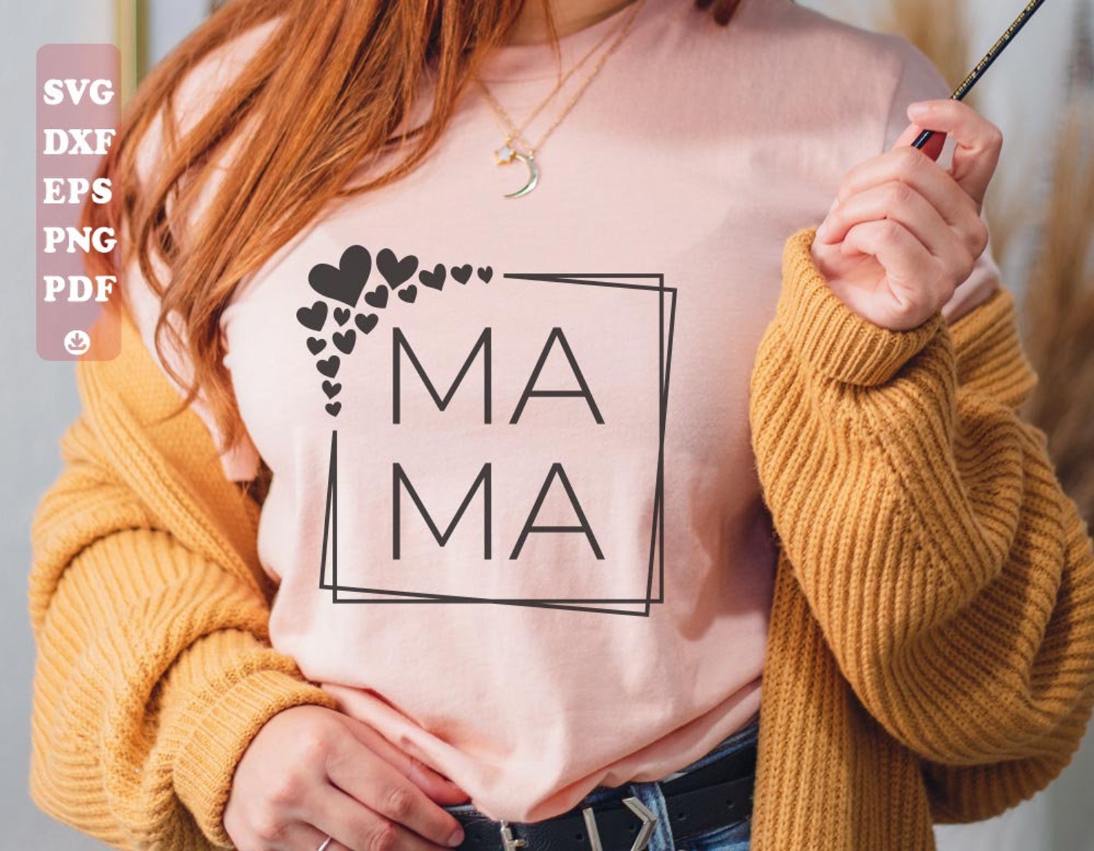 Mama Square Svg Mama Svg Mama Frame Svg Mom Life Svg - Etsy