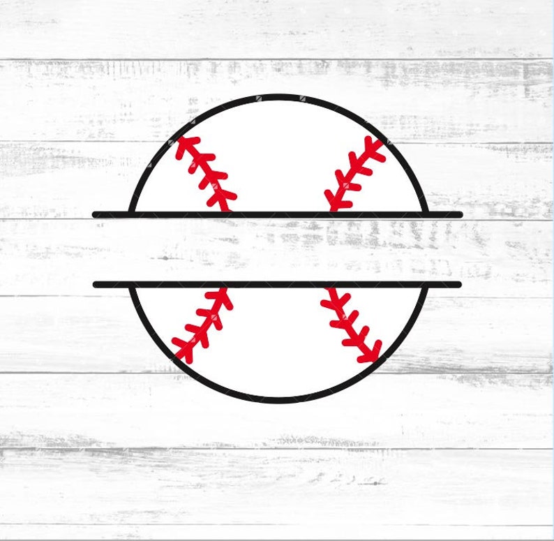 Baseball Name Frame Svg, Baseball Monogram, Baseball Name Frame With ...