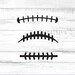 Football Laces Svg, Sport Clipart, for Cricut Silhouette, Svg, Dxf, Eps ...
