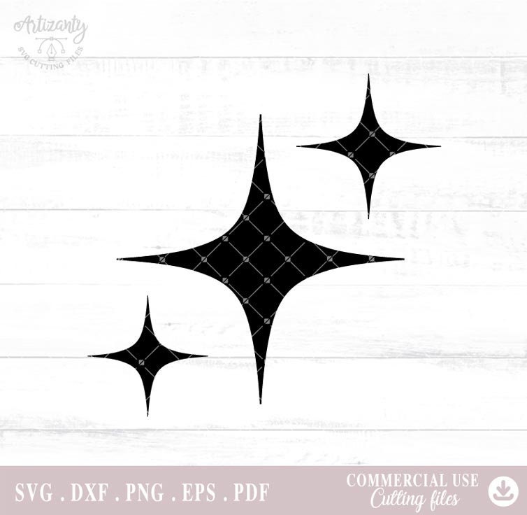 Stars Sparkle Svg Sparkle Svg Sparkle Png Stars Svg - Etsy