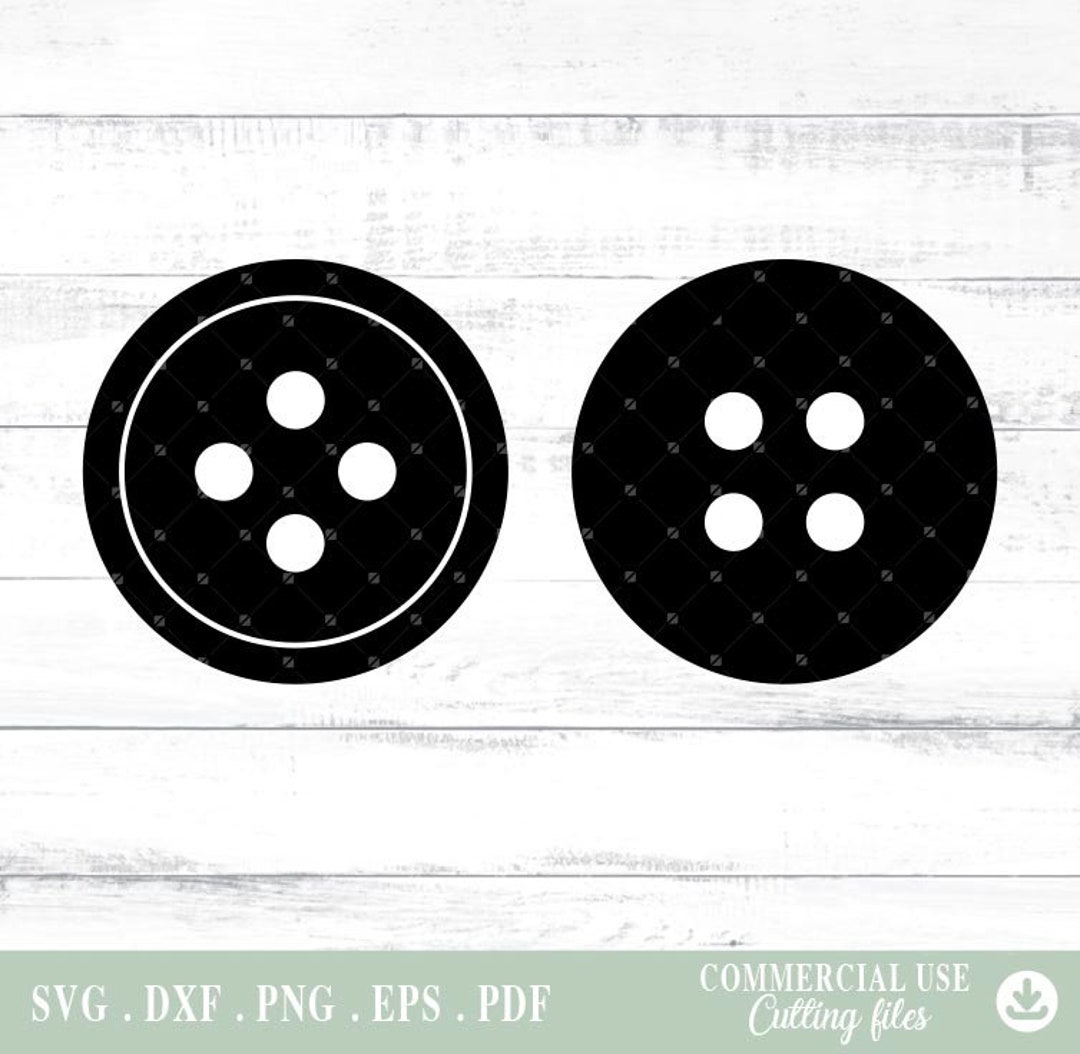 Sewing Button Svg, Sewing Svg, Button Svg, Sublimation PNG, Svg Cutting ...