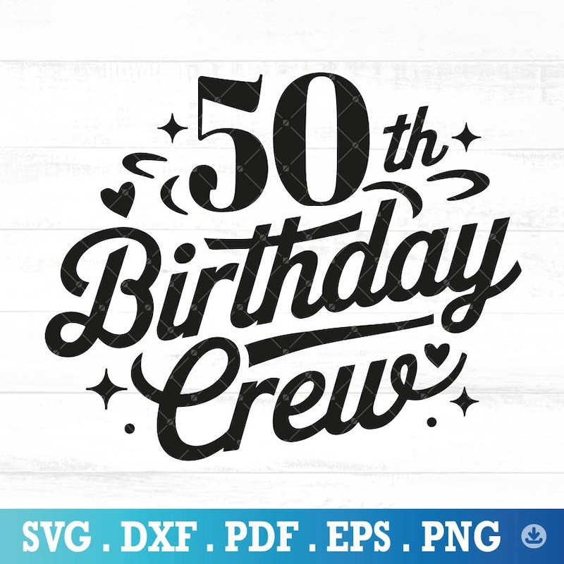 50th Birthday Squad Jpg - Etsy