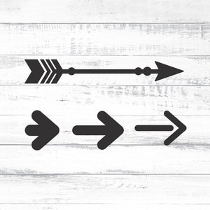 Arrows Svg, Arrow Clipart, for Cricut Silhouette,m, Svg, Dxf, Eps - Etsy