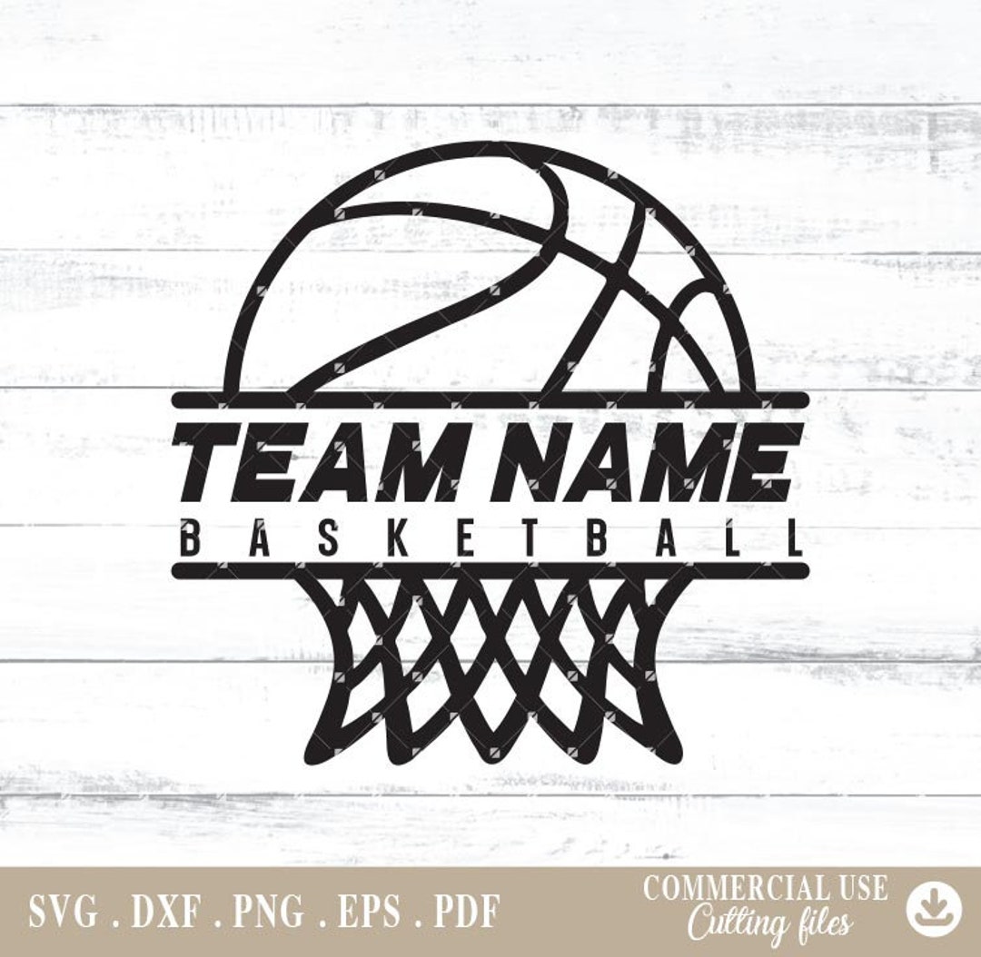 Basketball Team Logo Svg, Basketball Team Svg, Basketball Name Svg ...