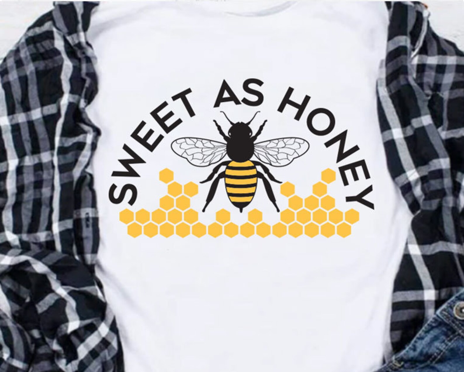 Bee SVG Bundle Bee Kind Bee Happy Svgsweet as Honey Svg - Etsy