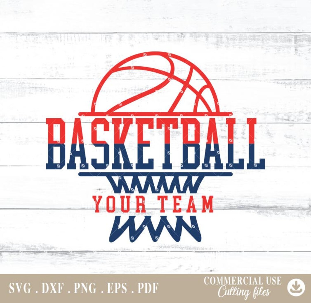 Basketball Team Svg Player Template, Basketball Team Svg, Basketball ...