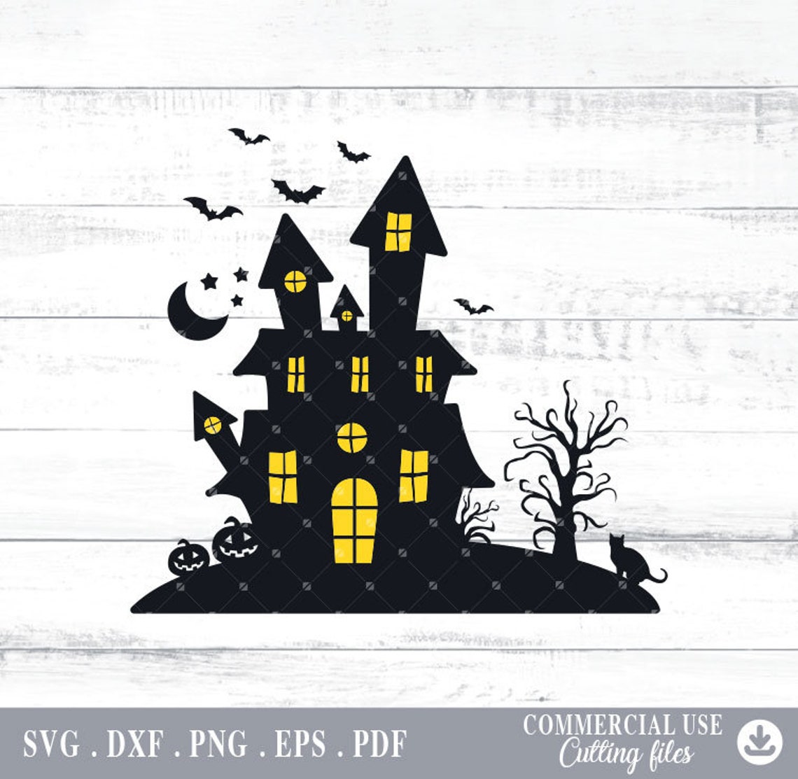 Castel Svg, Halloween Castel Svg, Digital File Download - AB083 - Etsy