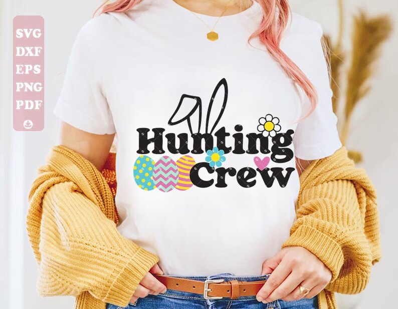 Egg Hunting Crew Easter SVG Hunting Crew SVG Easter Egg Hunt - Etsy