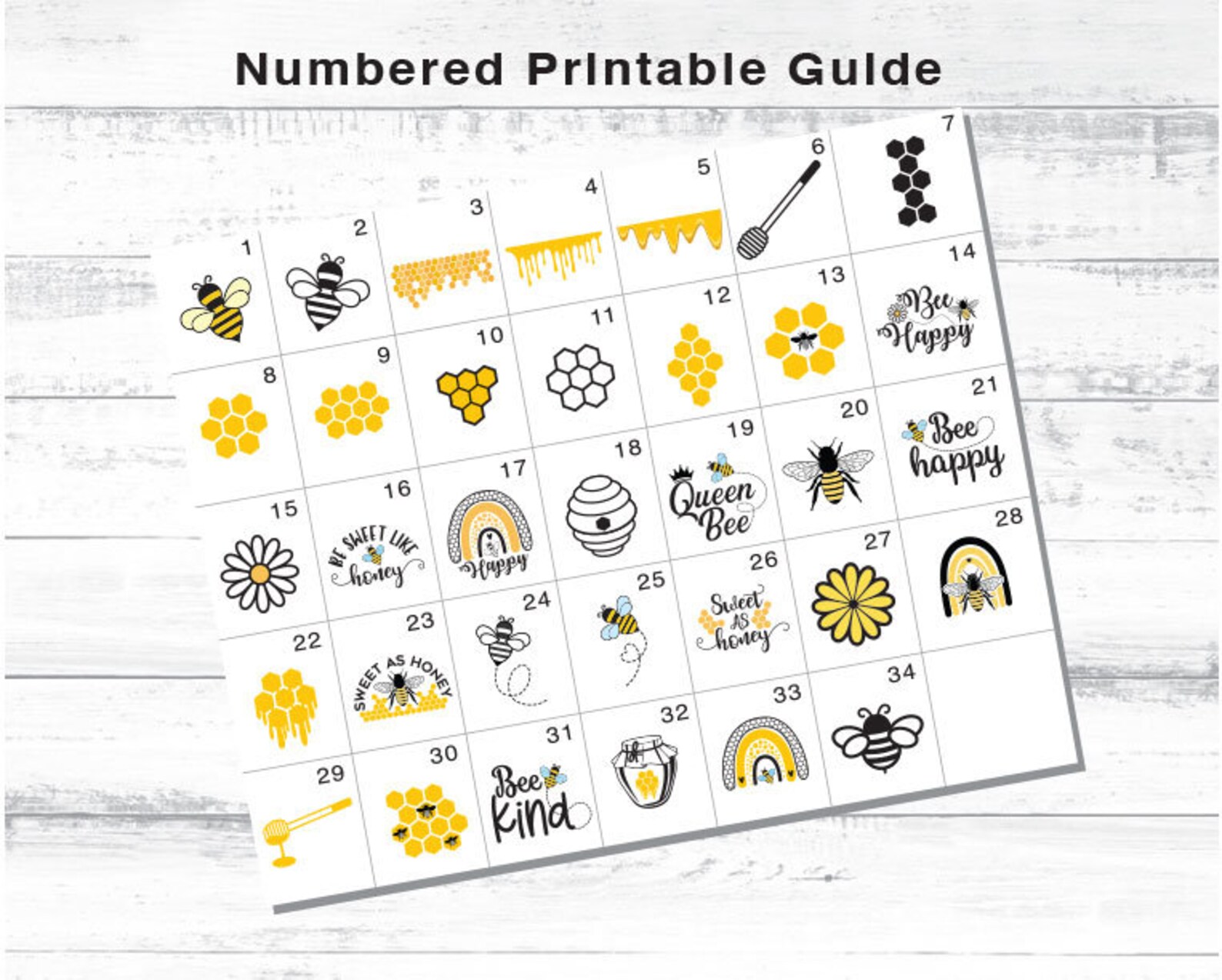 Bee SVG Bundle Bee Kind Bee Happy Svgsweet as Honey Svg - Etsy