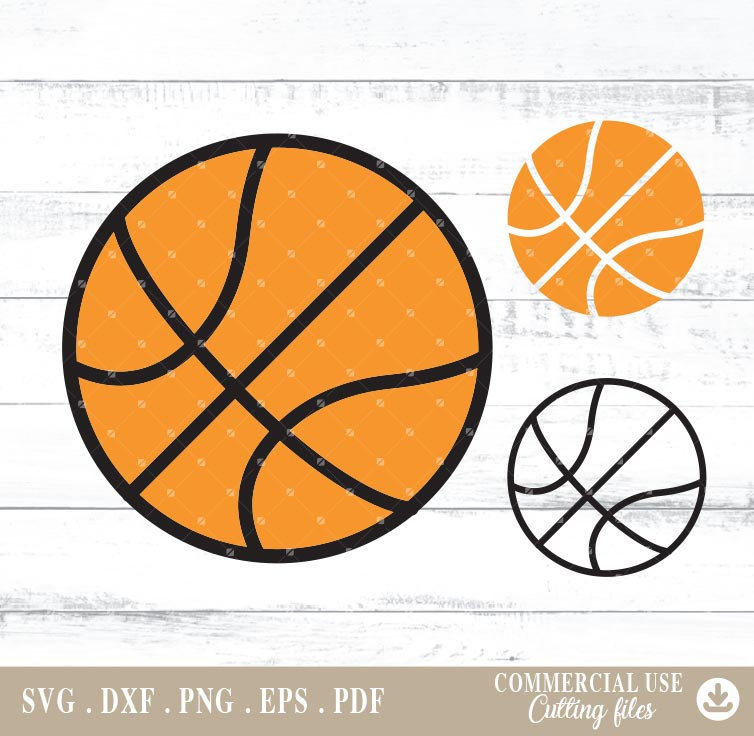 Basketball Ball Outline Svg, Basketball Ball Svg, Sport Svg, Svg ...