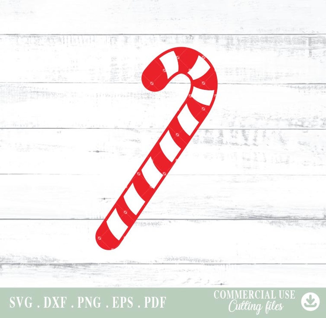 Candy Cane Svg, Christmas Candy Svg, Holiday Candy Svg, Christmas Candy ...