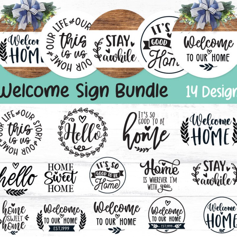 Door Sign Svg - Etsy