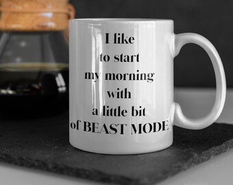 Beast Mode Mug - Etsy