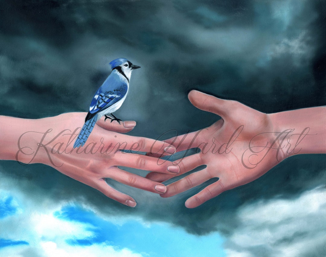 Holding Hands Reconciliation Art Print: Christian Scripture Inspired ...