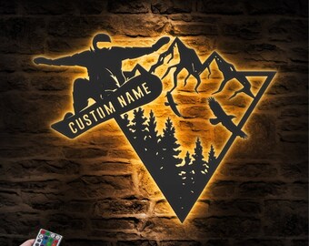 Led Wall Lights Art - Etsy