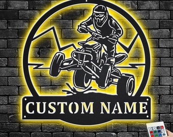 Atv Metal Wall Decor - Etsy
