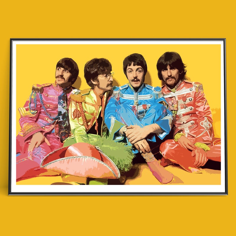 Beatles Art Print - Etsy