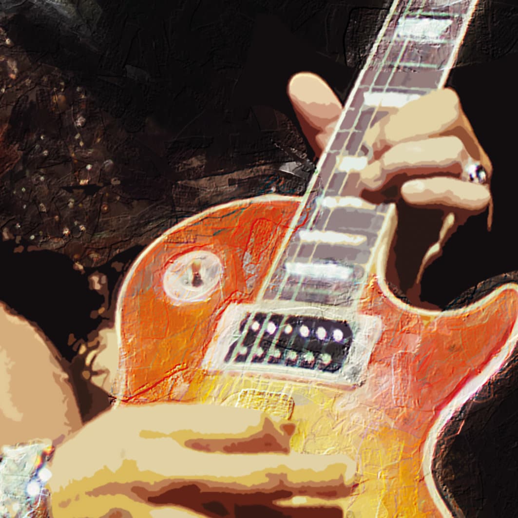 Slash Art Print - Guns N' Roses 1980 Rock Music Poster Art Print - Etsy